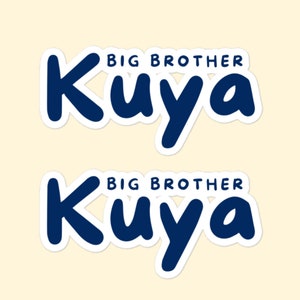 Kuya Ate Bunso Pinoy Family Tagalog Stickers, Filipino Pinoy Decals ...