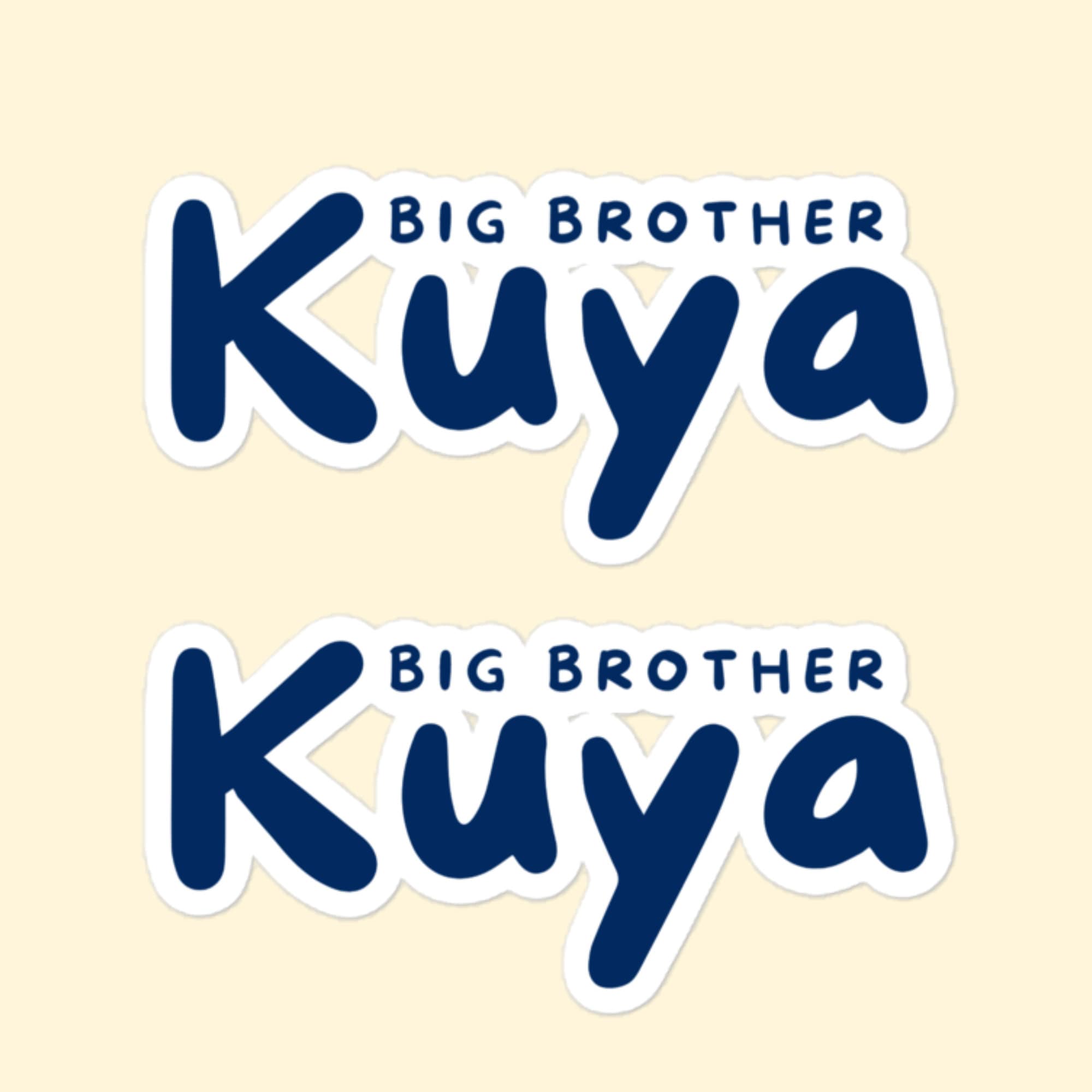 Philippines Kuya Ate Bunso Vinyl Sticker, Filipino Family Gifts, Proud ...