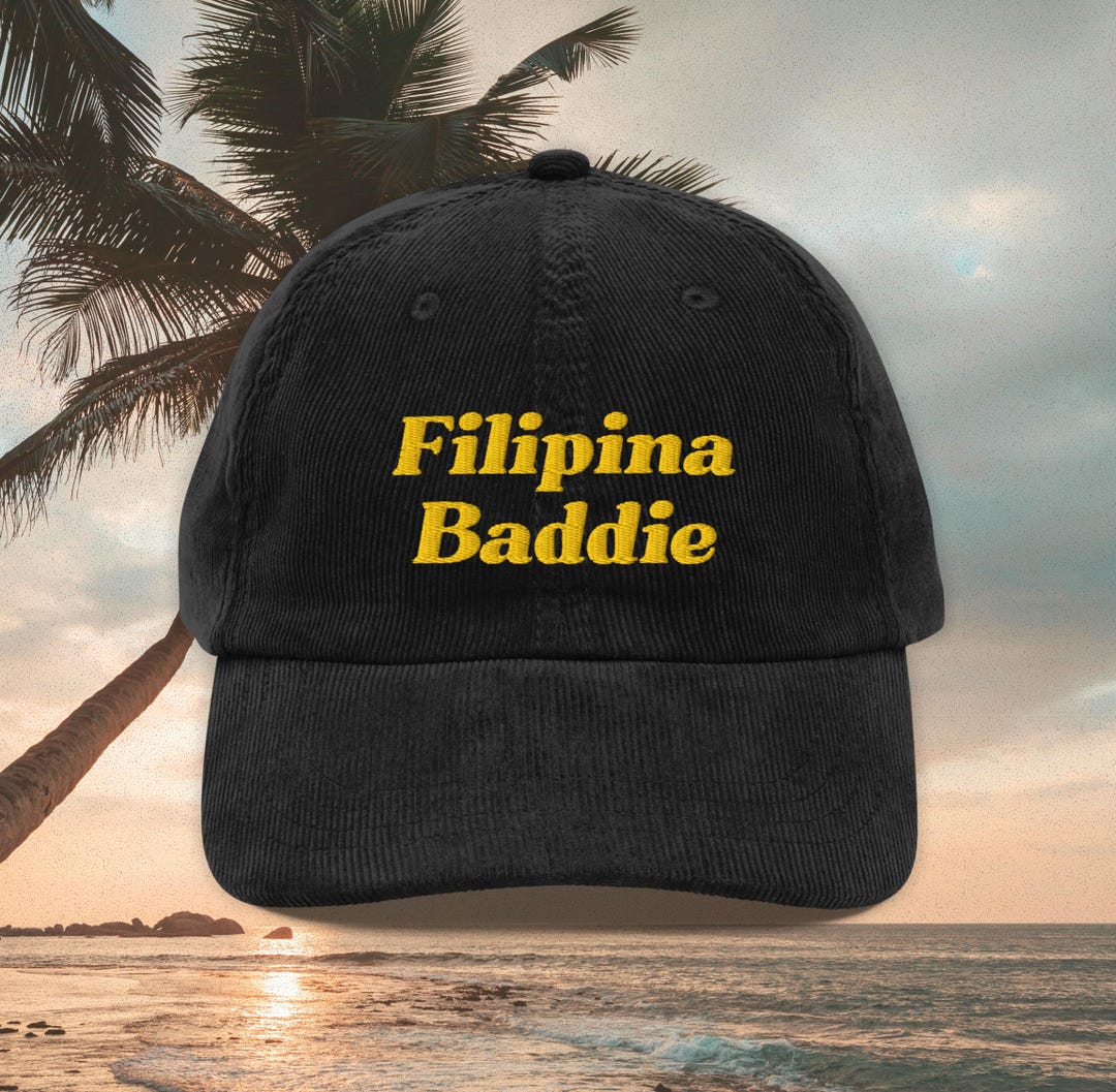 Filipina Baddie Filipino Cap - Proud Pinay Hat Philippines Clothing ...