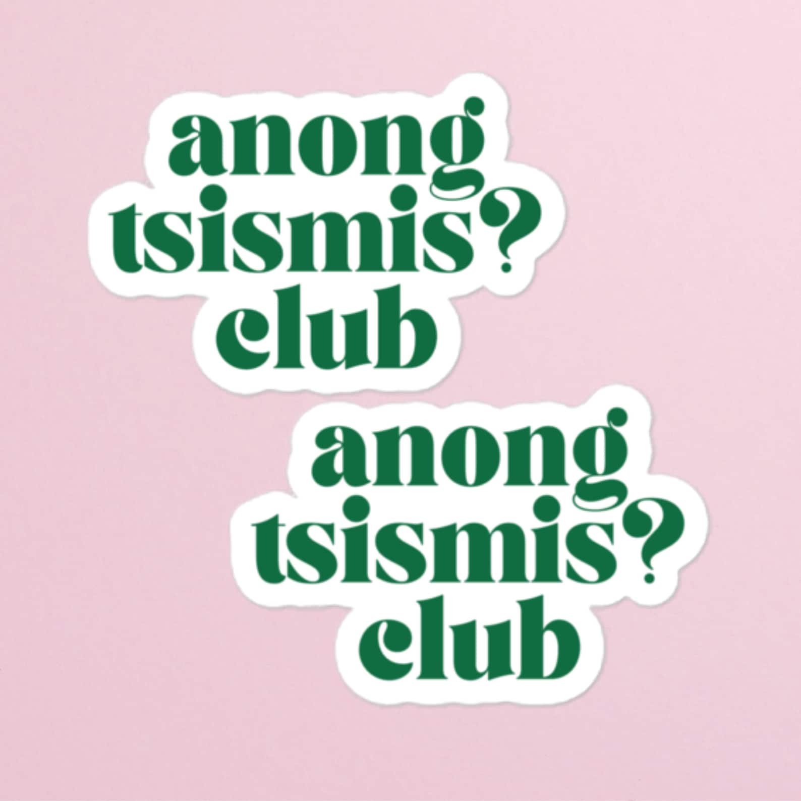 Filipino Stickers Ube Ay Nako Iyakin Kape Chismosa Funny Tagalog ...