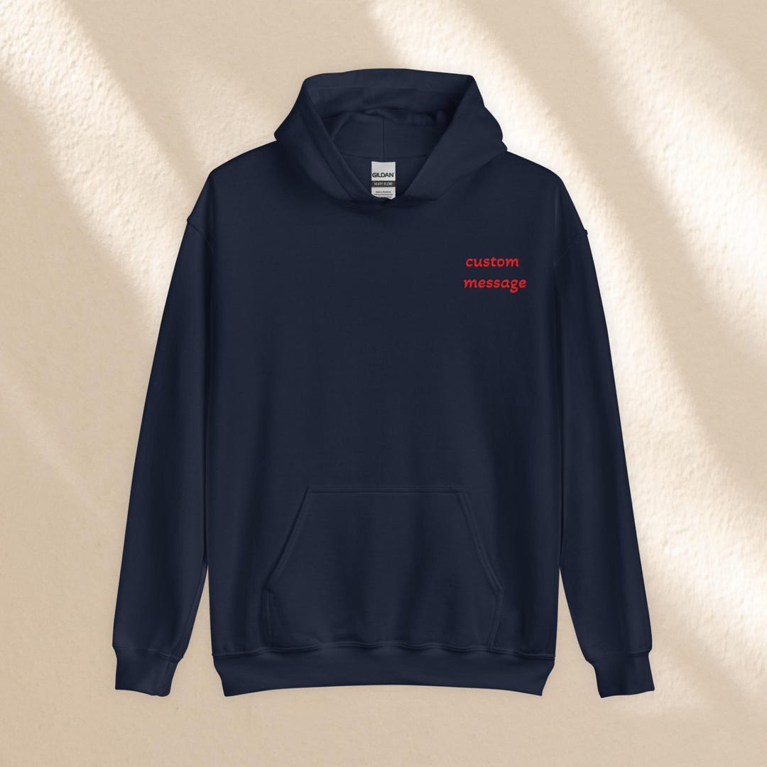 Custom Order Hoodie, Embroidered Personalized Filipino Hoodie ...