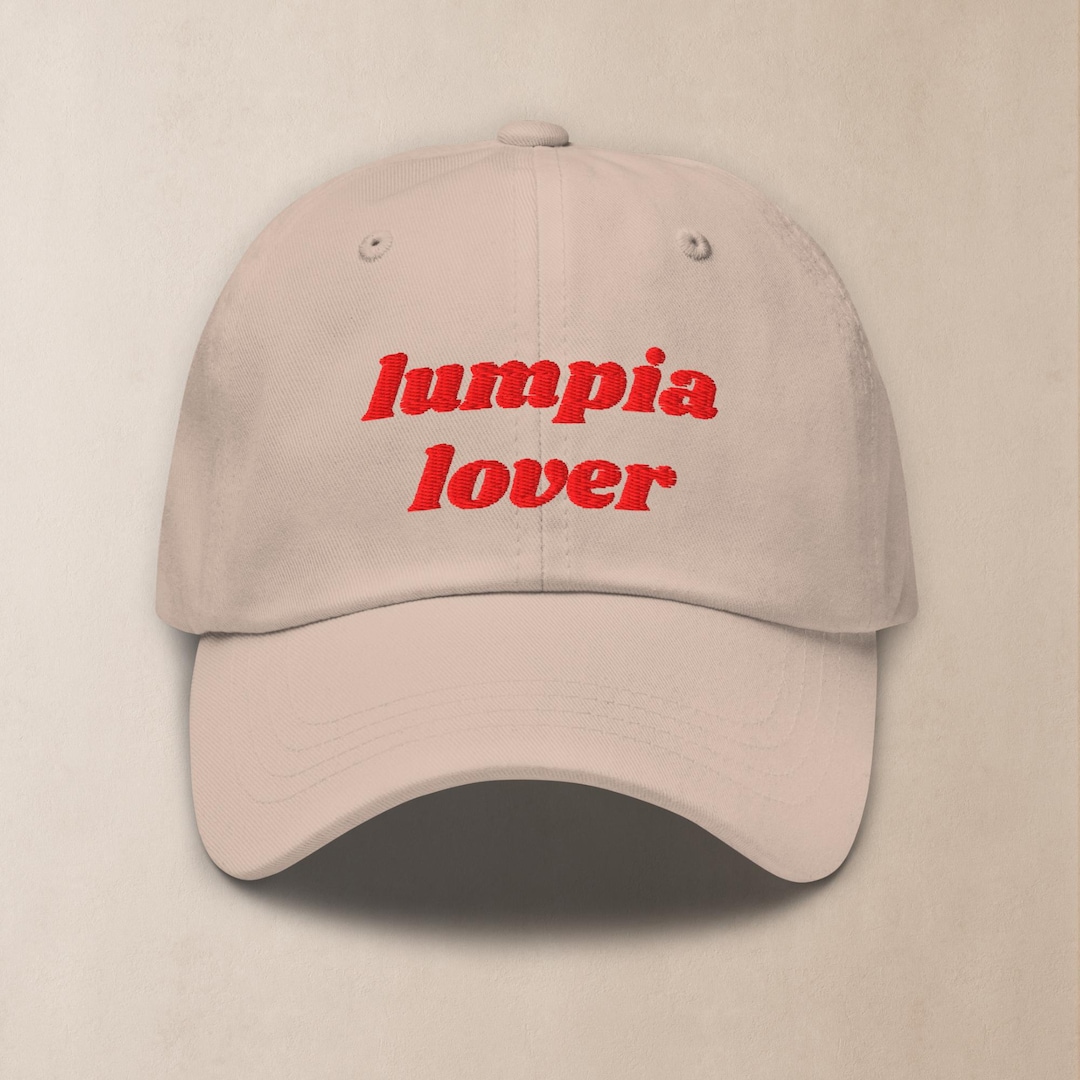 Lumpia Lover Filipino Dad Hat, Pinoy Pride, Embroider Philippine Cap ...
