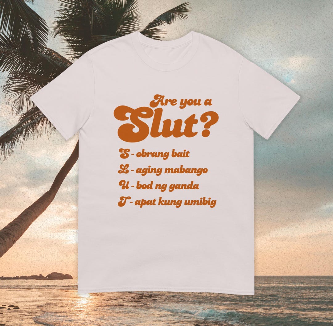 Tagalog Meme Filipino Shirt - Funny Pinoy Pride Tee Philippines T-shirt ...
