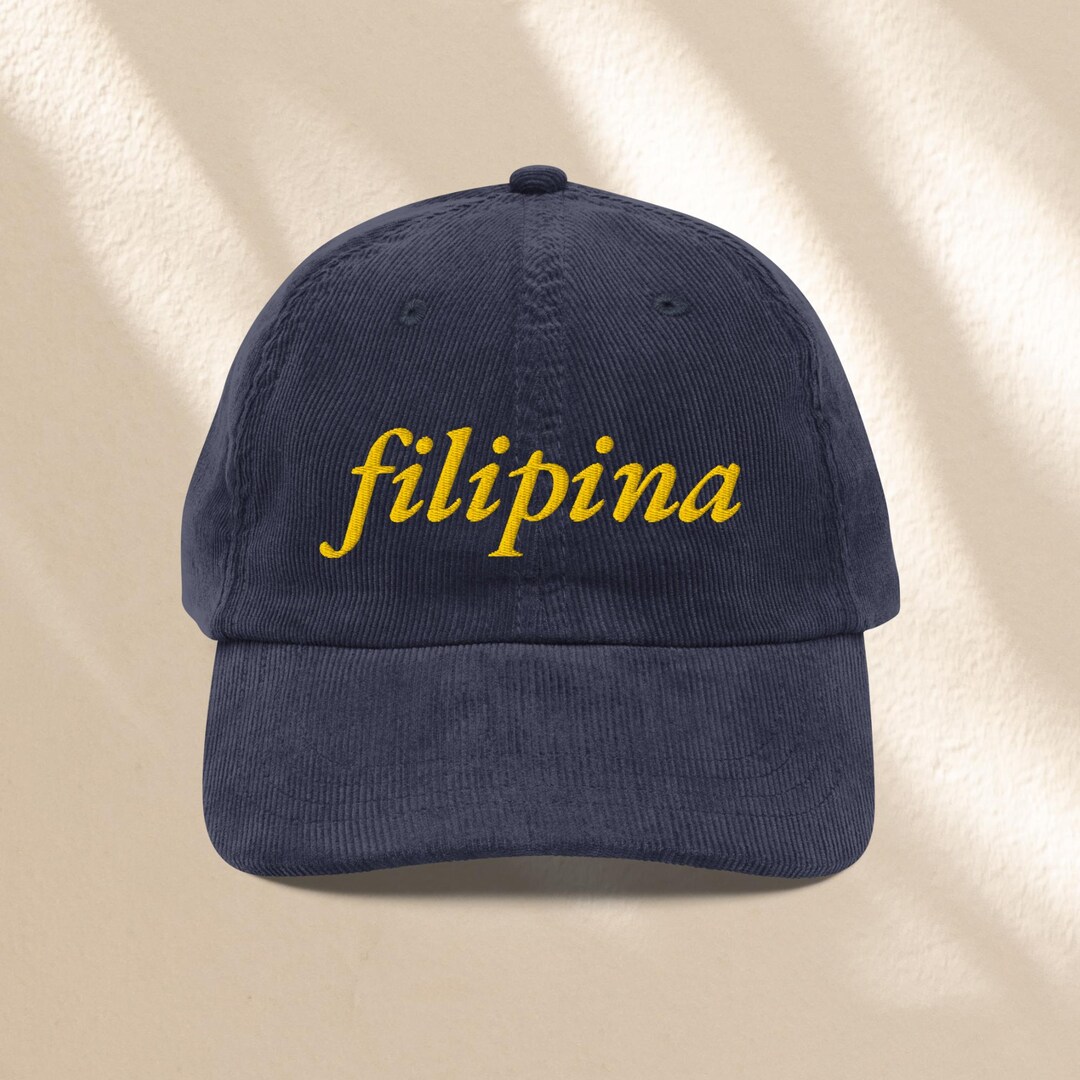 Philippines Filipina Embroidered Cap, Personalized Filipino Gifts ...