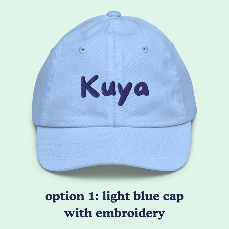 Philippines Kuya Big Brother Embroidered Cap, Filipino Custom Gifts ...