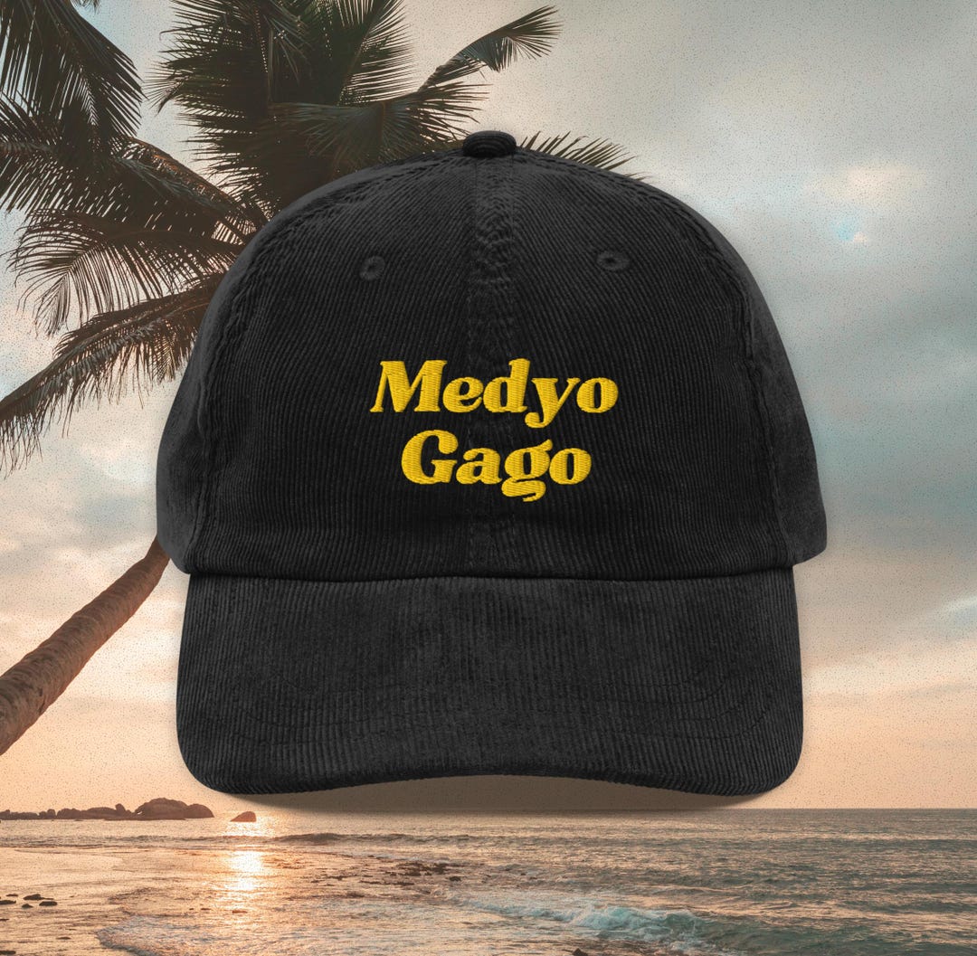 Filipino Medyo Gago Cap - Proud Pinoy Hat Philippines Clothing Funny ...