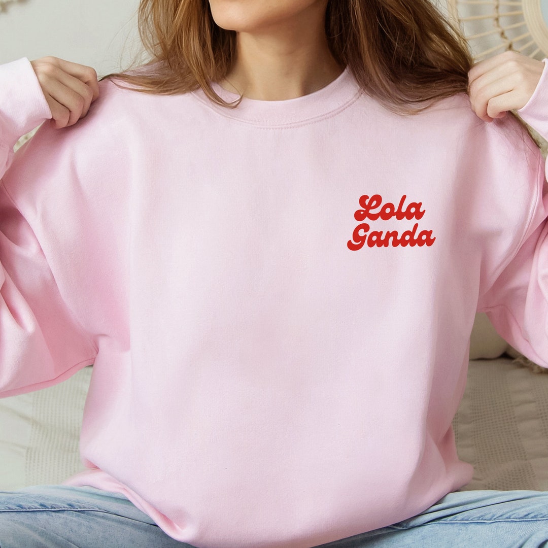 Lola Ganda Filipino Sweatshirt Embroidered - Grandmother Gift Pinoy ...