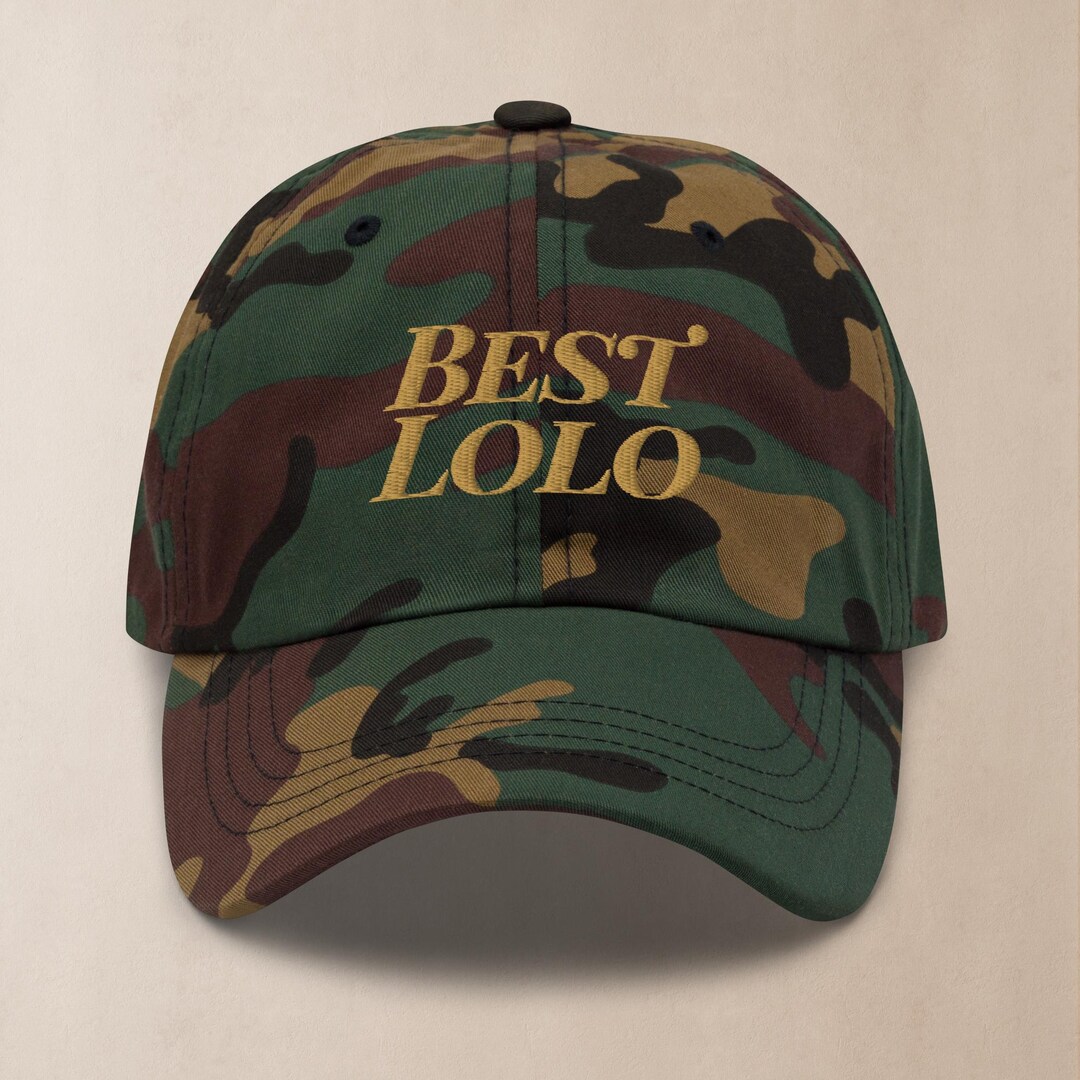 Embroidered Filipino Cap: Best Lolo Dad Hat Grandpa Gift Pinoy Pride ...