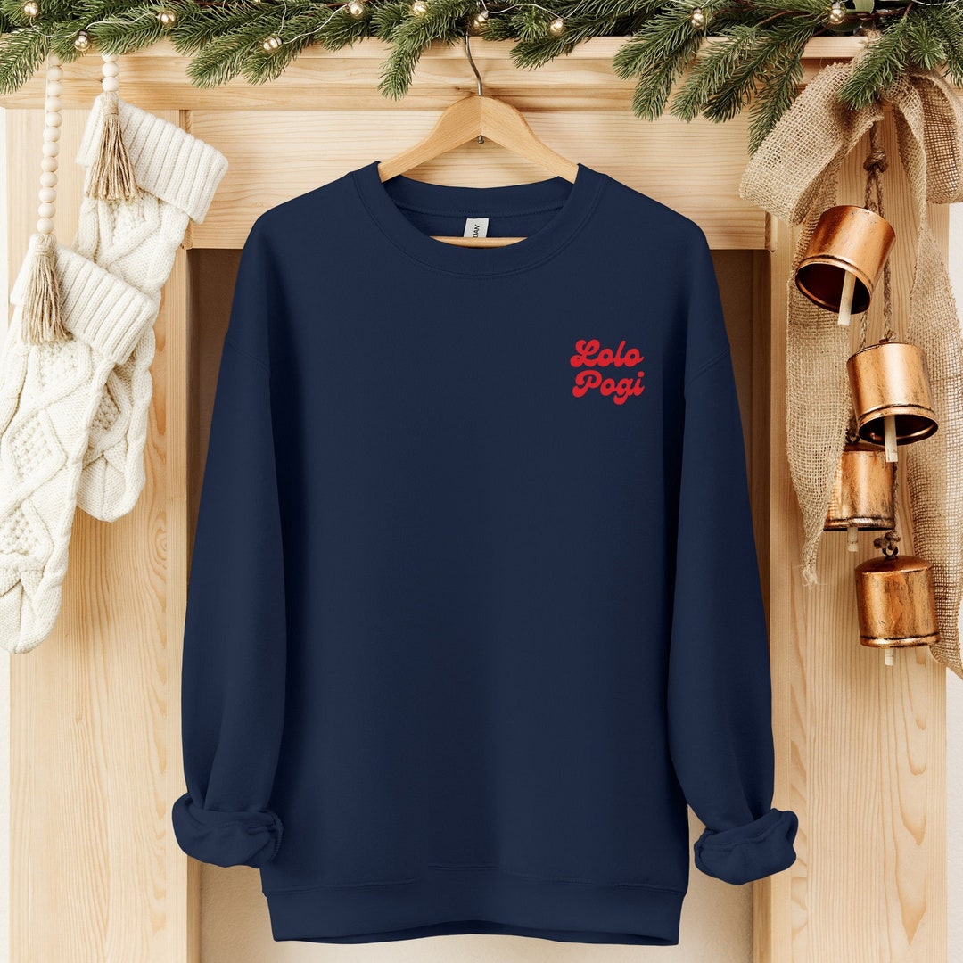 Filipino Grandpa Christmas Sweatshirt - Proud Pinoy Lolo Pogi Holiday ...