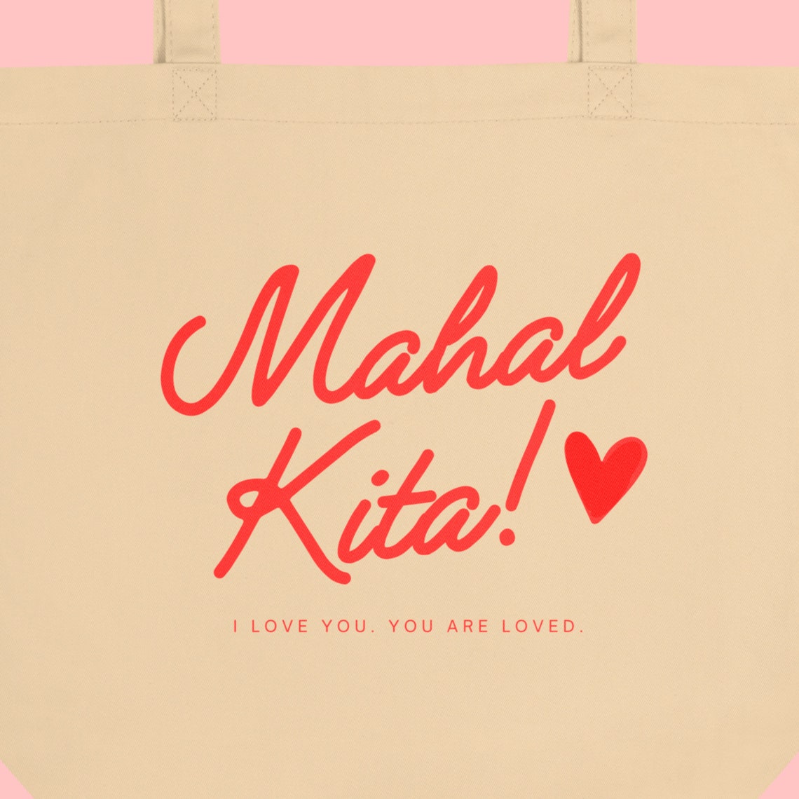Mahal Kita Filipino Tote Bag, I Love You Cute Tagalog Pinoy Gifts, Mahal Kita Couple, Philippine ...