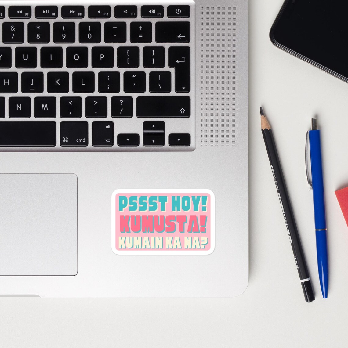 Philippines Kumusta! Tagalog Vinyl Sticker, Filipino Gifts, Proud Pinoy ...