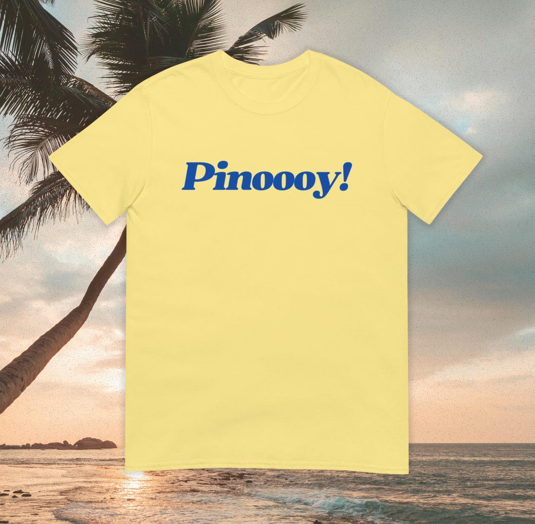Proud Pinoy Filipino Shirt - Philippines T-shirt Filipina Pride Merch ...