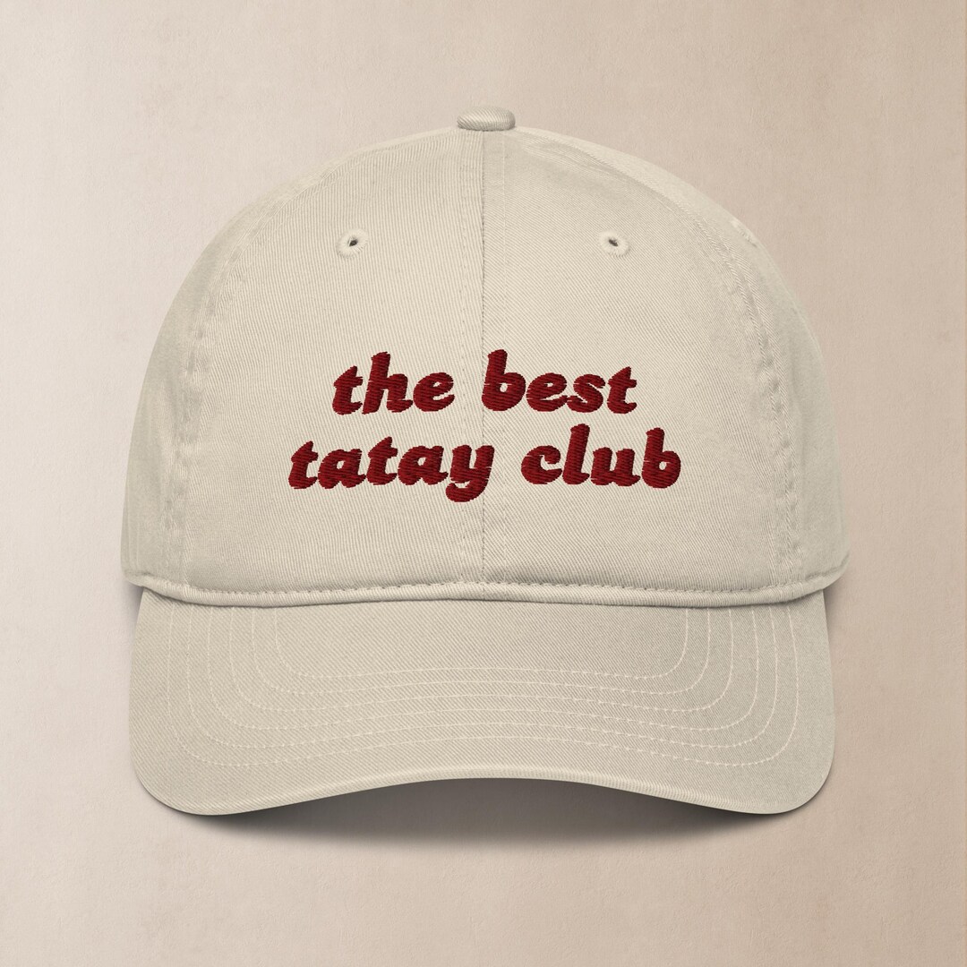 Best Tatay Club Embroidered Filipino Dad Hat, Pinoy Pride, Filipino ...