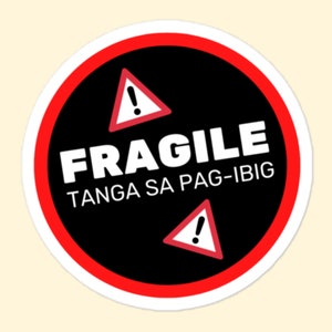 Filipino Bawal Pangit Assorted Funny Sticker - Tagalog Laptop Car Decal ...