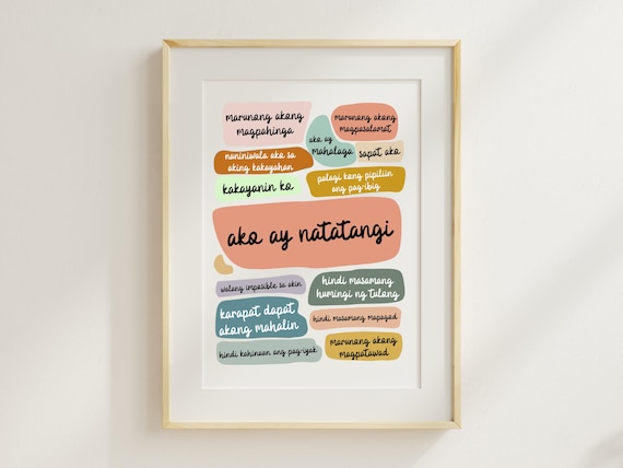 Tagalog Poster Quotes