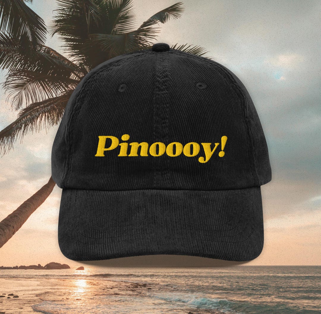 Proud Pinoy Cap: Filipino Pride Embroidered Dad Hat Philippines ...