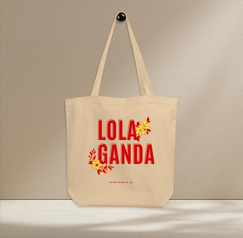 Filipino Lola Ganda Tote - Proud Filipina Grandmother Gift Bag ...