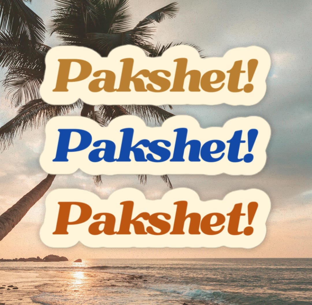 Filipino Pakshet Funny Sticker - Tagalog Laptop Car Decal Proud Pinoy ...