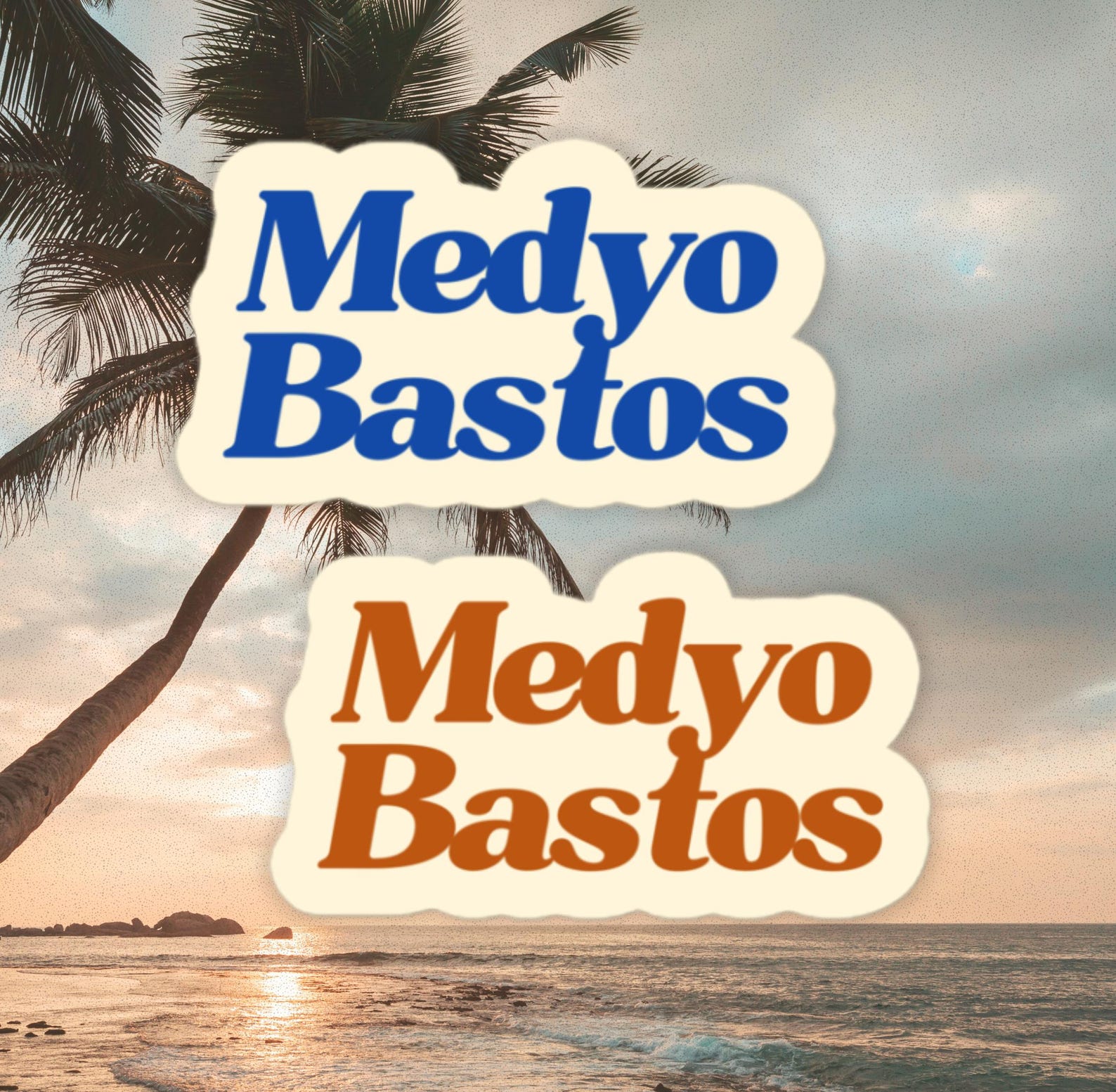Filipino Medyo Bastos Funny Sticker - Tagalog Laptop Car Decal Proud ...