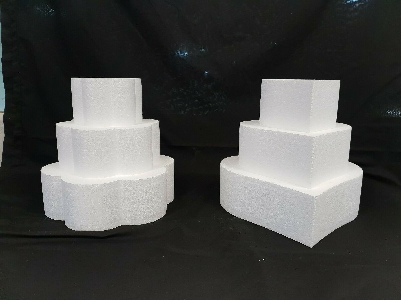 Polystyrene Cake Dummy, Various Size, Depth and Shape - Flower - Etsy