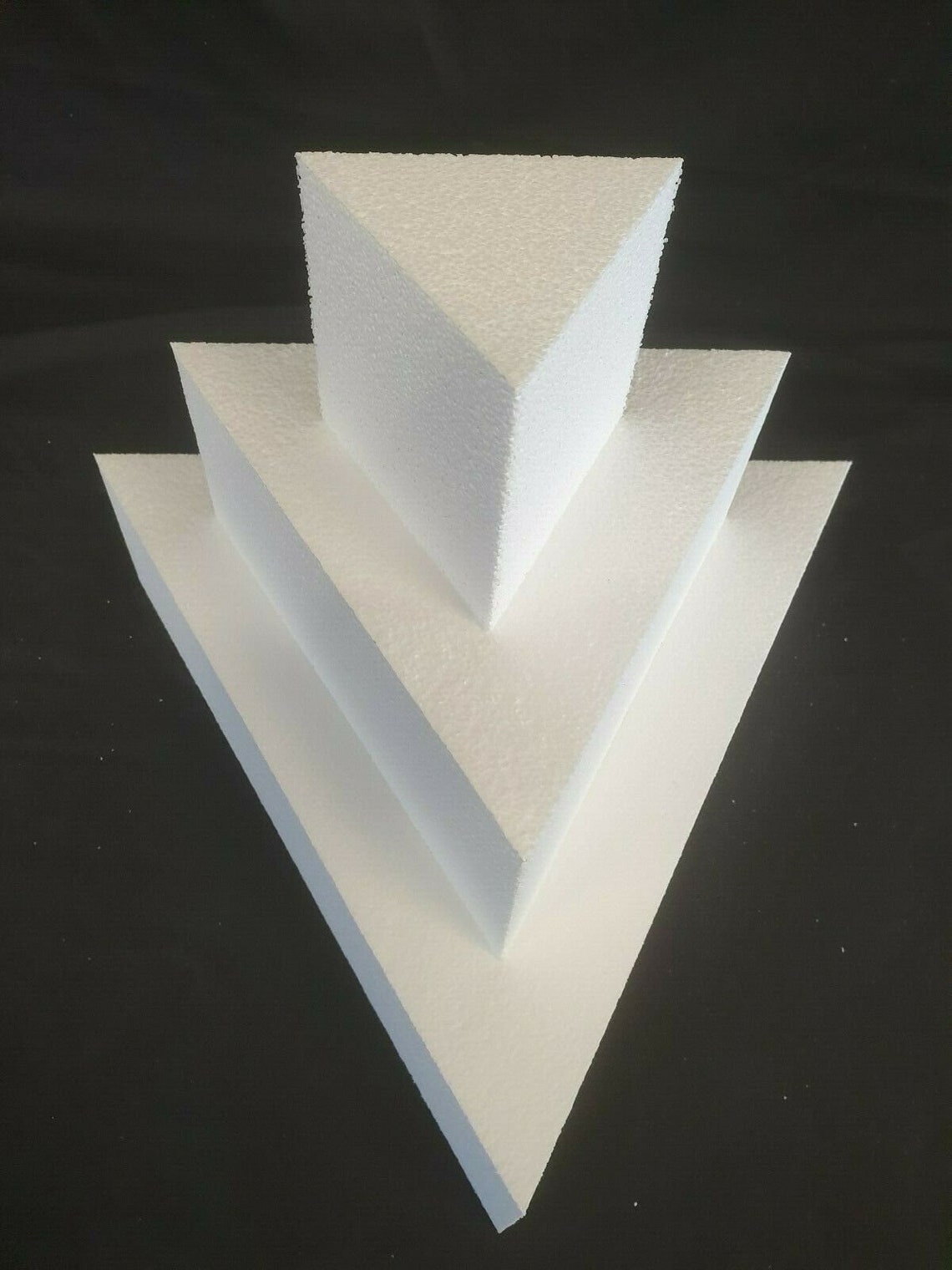 Polystyrene Cake Dummy Various Size Depth and Shape Triangle - Etsy