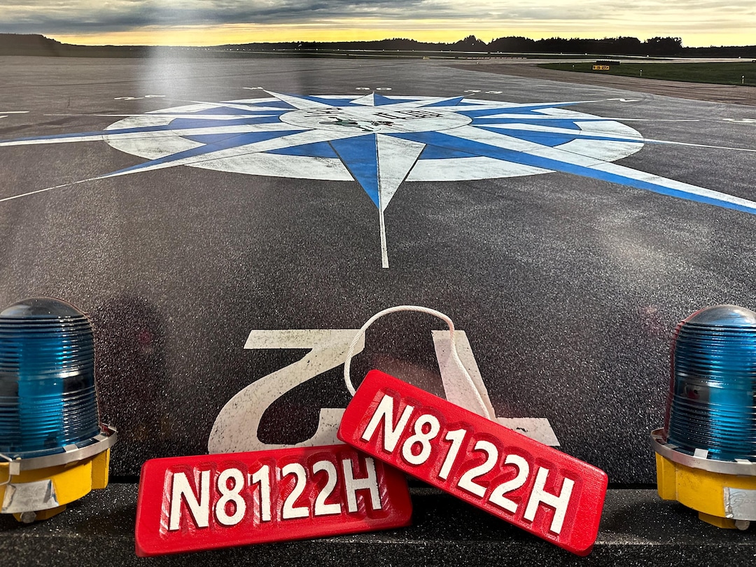 Custom Airplane Wheel Chocks: Personalized With N Number & Logo - Etsy