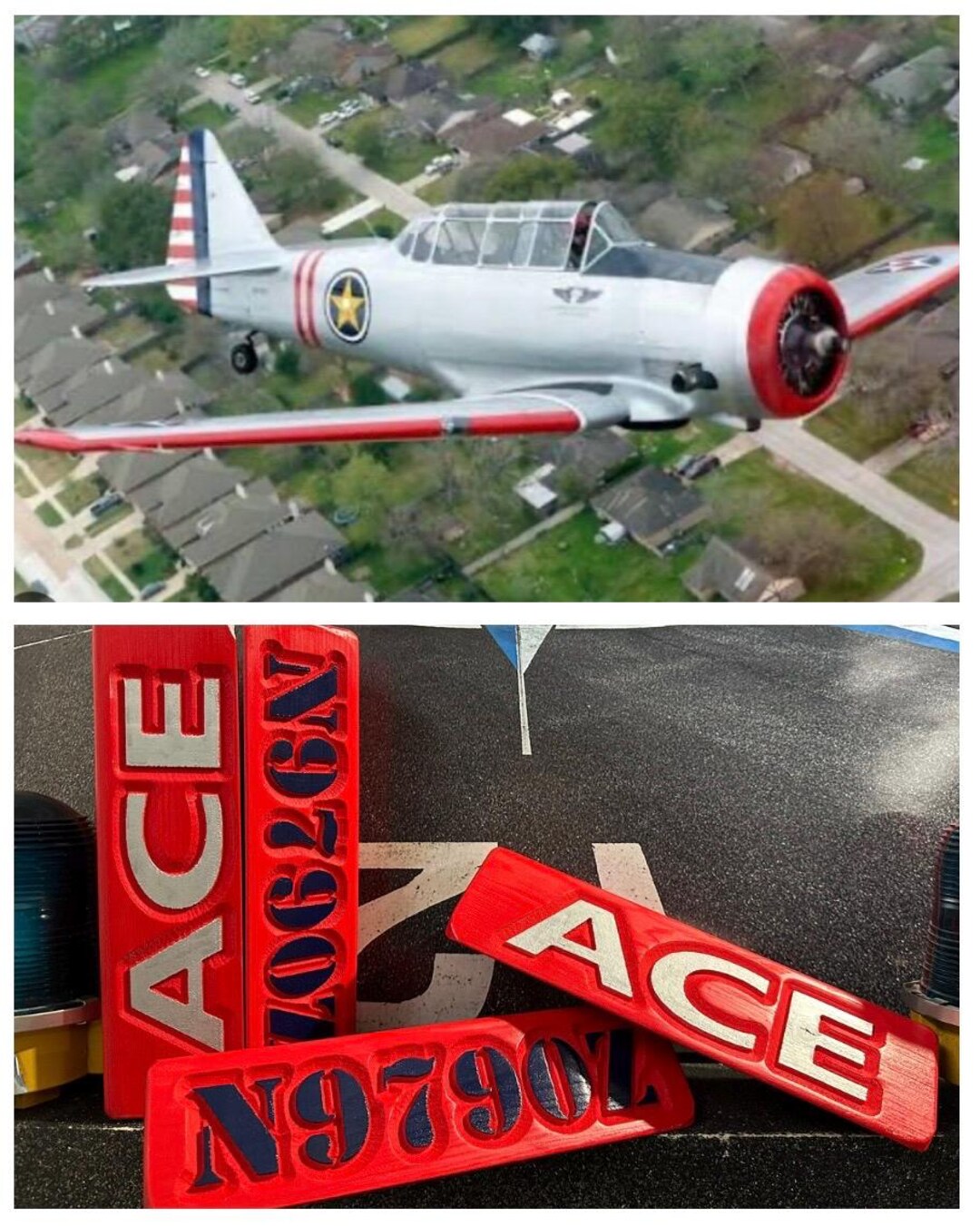 Custom Crafted Wheel Chocks for Your Airplane. We Also Custom Craft ...