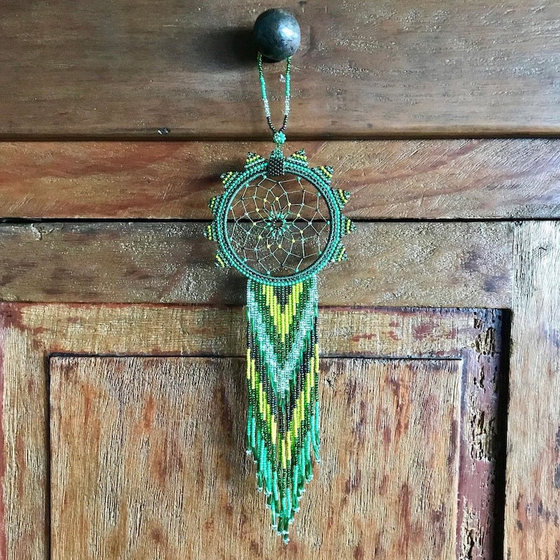 Beaded Dream Catcher - Etsy