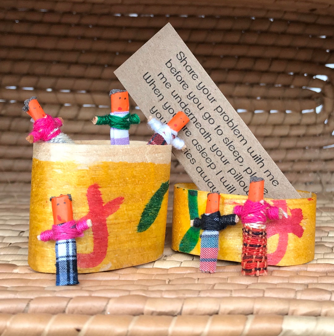 Worry Doll Set: 6 Boxes With 36 Worry Dolls Total - Etsy