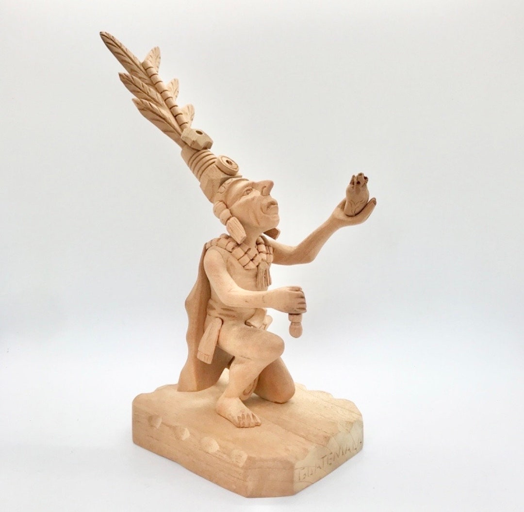 Ah Puch, Mayan God of Death and Childbirth. Hand-carved Statue. - Etsy