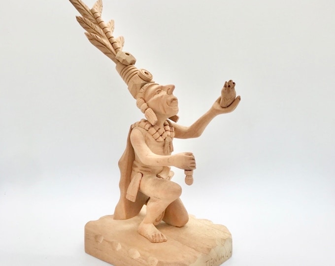 Ah Puch, Mayan God of Death and Childbirth. Hand-carved Statue. - Etsy
