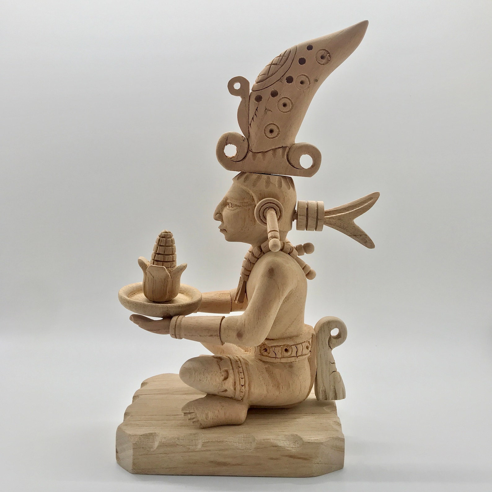 Yum Kaax Mayan God of Wild Plants and Animals Wild | Etsy