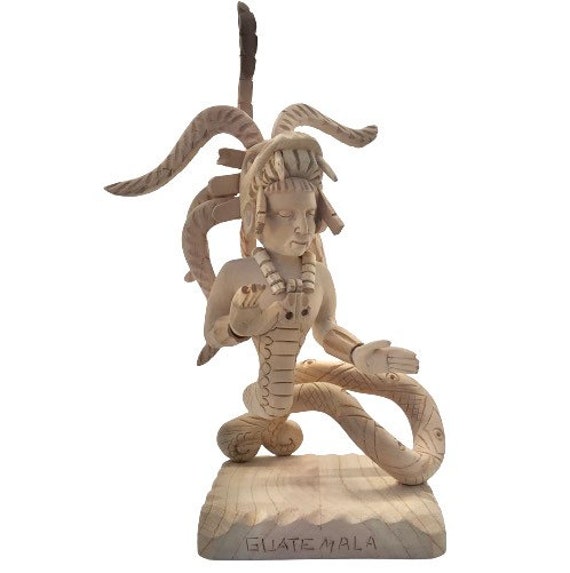 Kukulcan Mayan Feathered Serpent God - Etsy