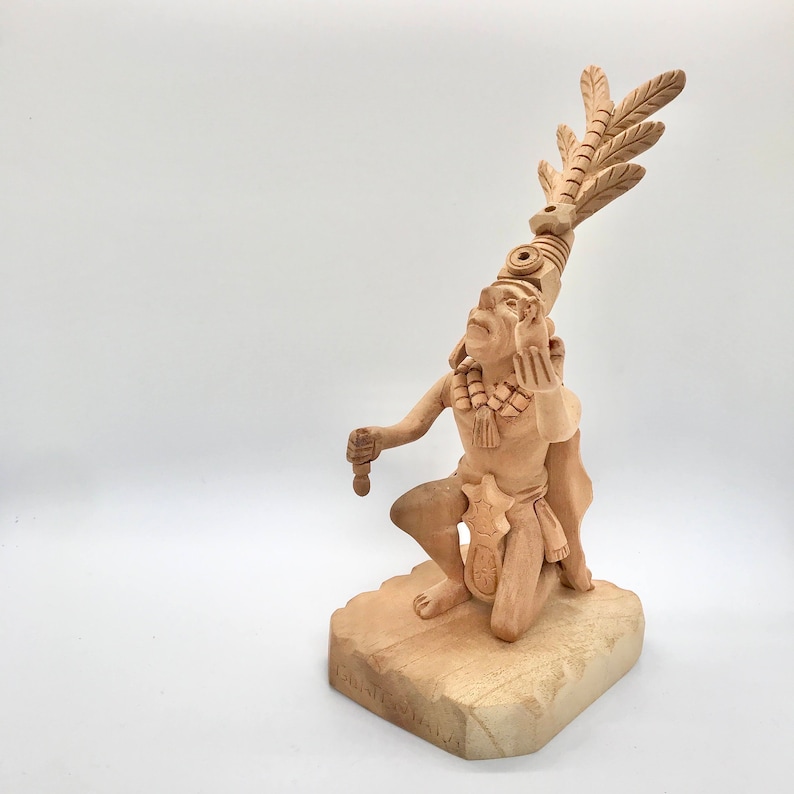 Ah Puch, Mayan God of Death and Childbirth. Hand-carved Statue. - Etsy