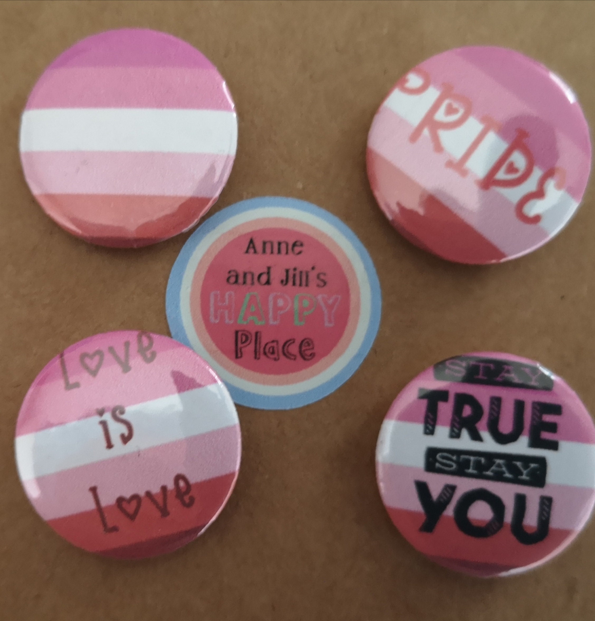 Pride/lbgtq Badge Sets | Etsy