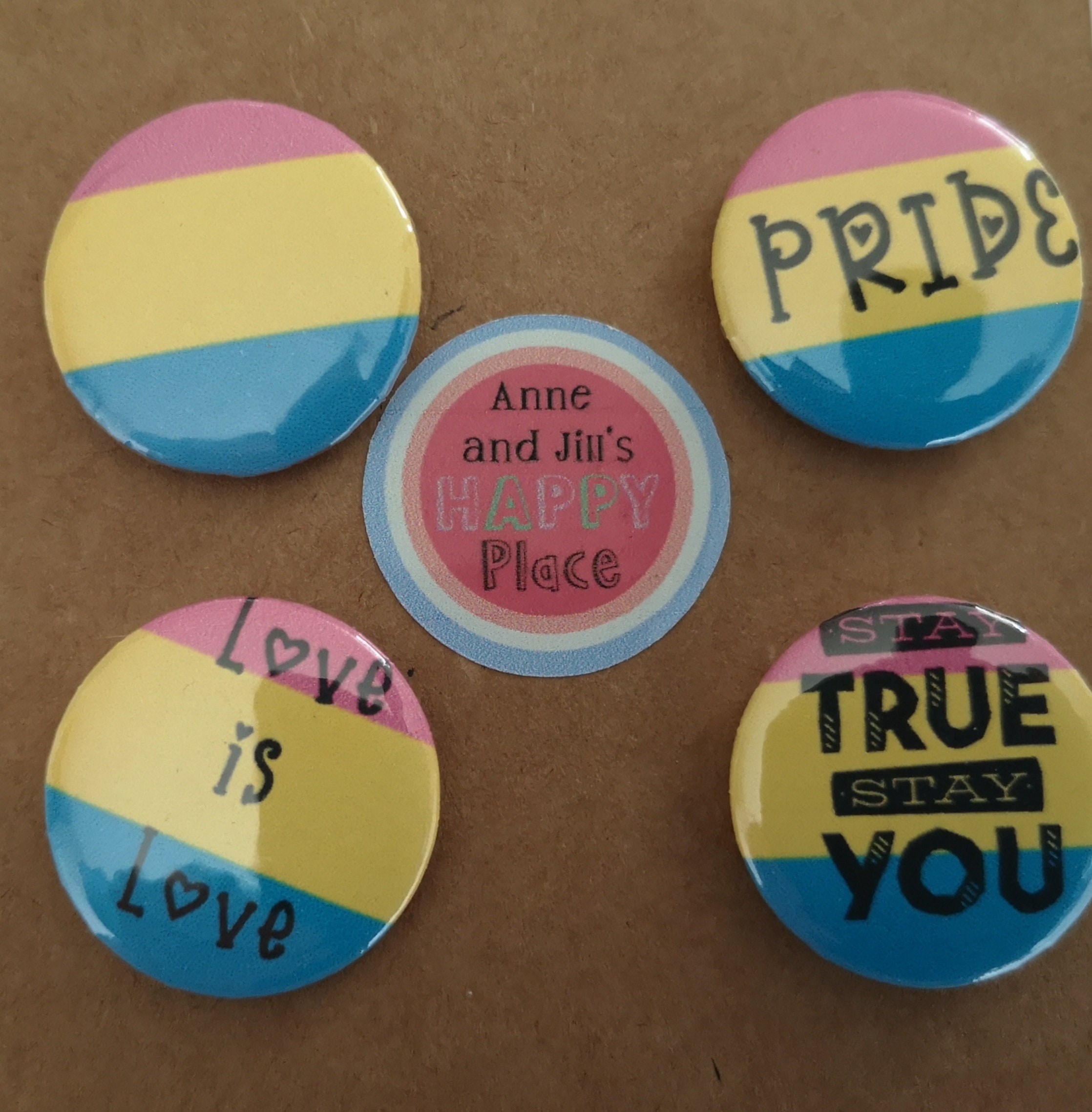 Pride/lbgtq Badge Sets | Etsy