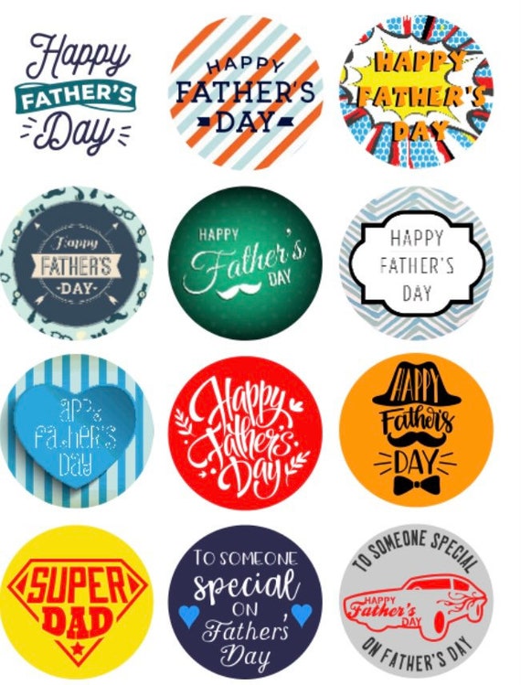 Fathers Day Stickers - Etsy