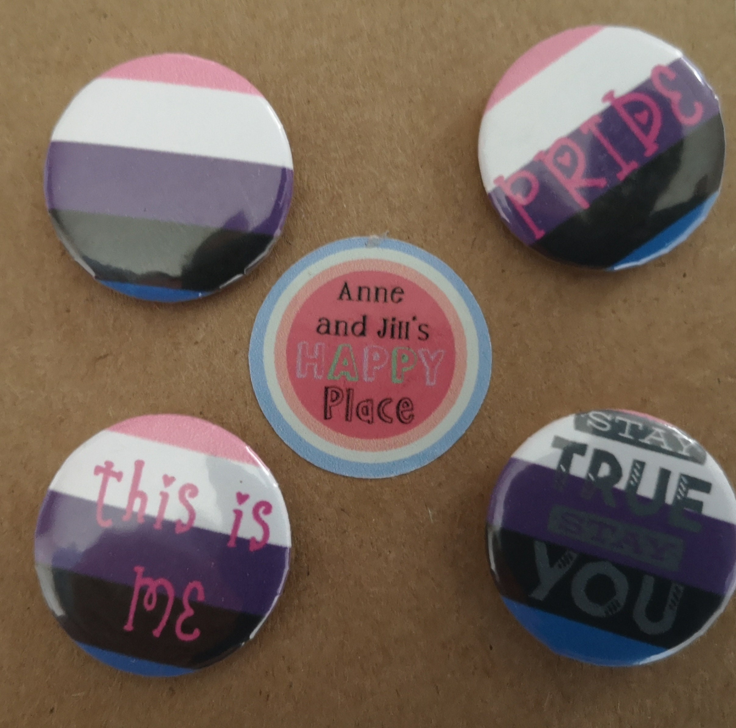 Pride/lbgtq Badge Sets | Etsy