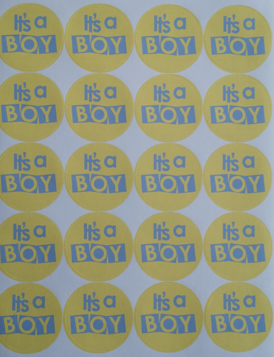 Its a Boy Stickers - Etsy
