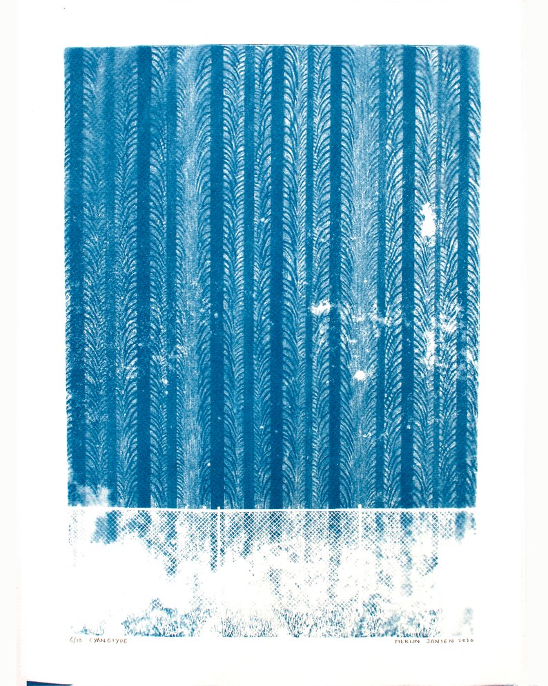 Landscape Original Cyanotype Print - Etsy