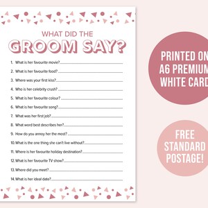 Hen Party Games, Bridal Shower, Hen Party Bingo, Selfie Photo Challenge ...