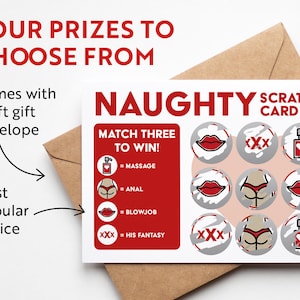 Birthday Gift for Him, Gift for Him, Gift for Boyfriend, Scratch Card ...