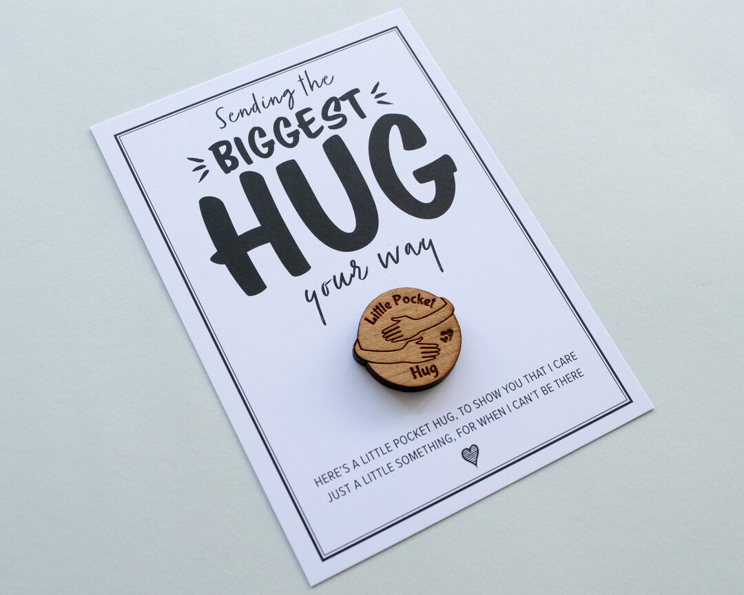 Pocket Hug - Hug Token - Sending A Hug - Your Way - Personalized Gifts ...