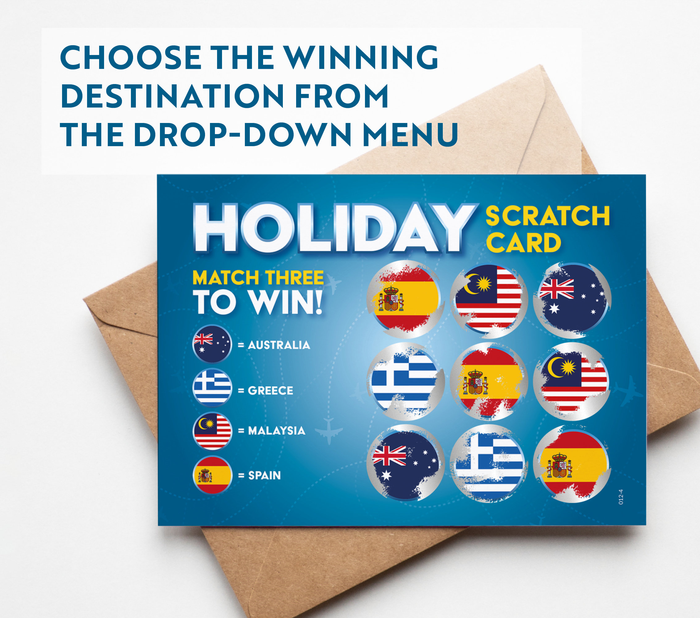 Surprise Holiday Scratch Card: Vacation Reveal Gift - Etsy UK
