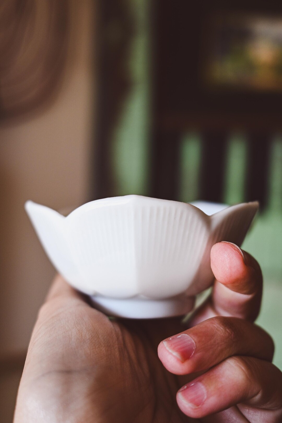 Floral Ceramic Duo: Versatile Flower-shaped Cups or Bowls for Dining ...