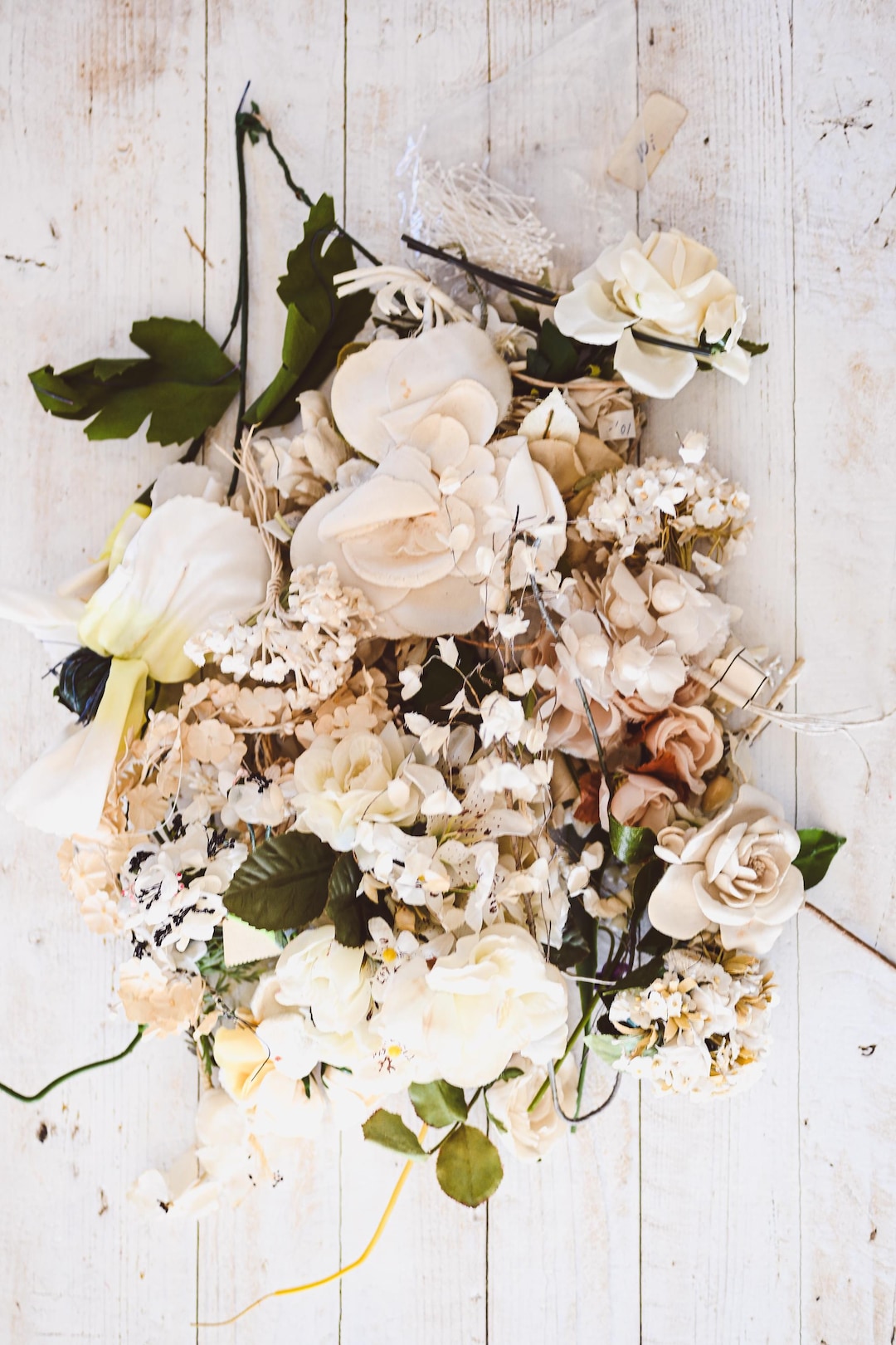 Vintage Millinery Flower Collection: Fabric & Plastic Blooms for ...
