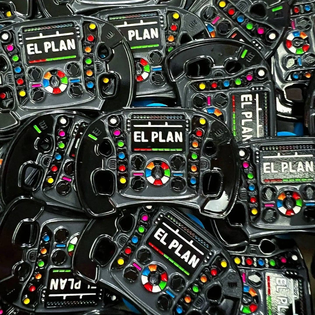 Alpine el Plan F1 Steering Enamel Pin - Etsy