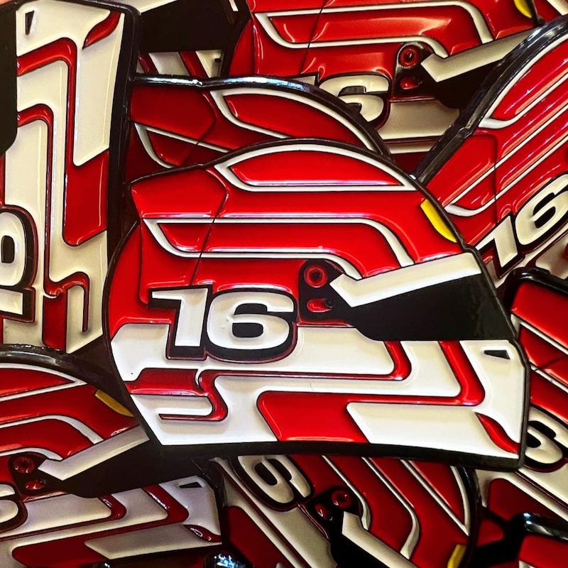 Ferrari Pin Badge - Etsy UK