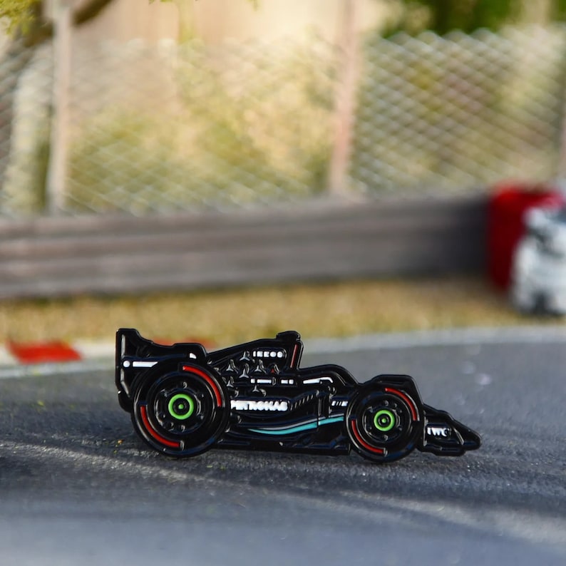 Mercedes-amg 2023 W14 F1 Car Enamel Pin - Etsy