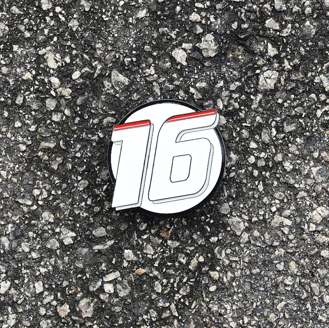 Charles Leclerc Racing Number "16" F1 Pin - Etsy